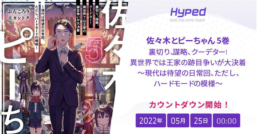 title - Hyped ∙ Ride the Hype Train